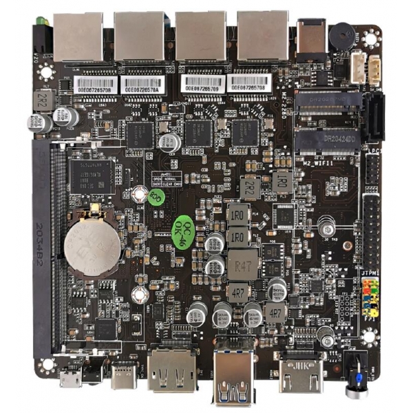 ZA-GMDZ4L-J4125-Embedded motherboard,Network security motherboard,X86 ...